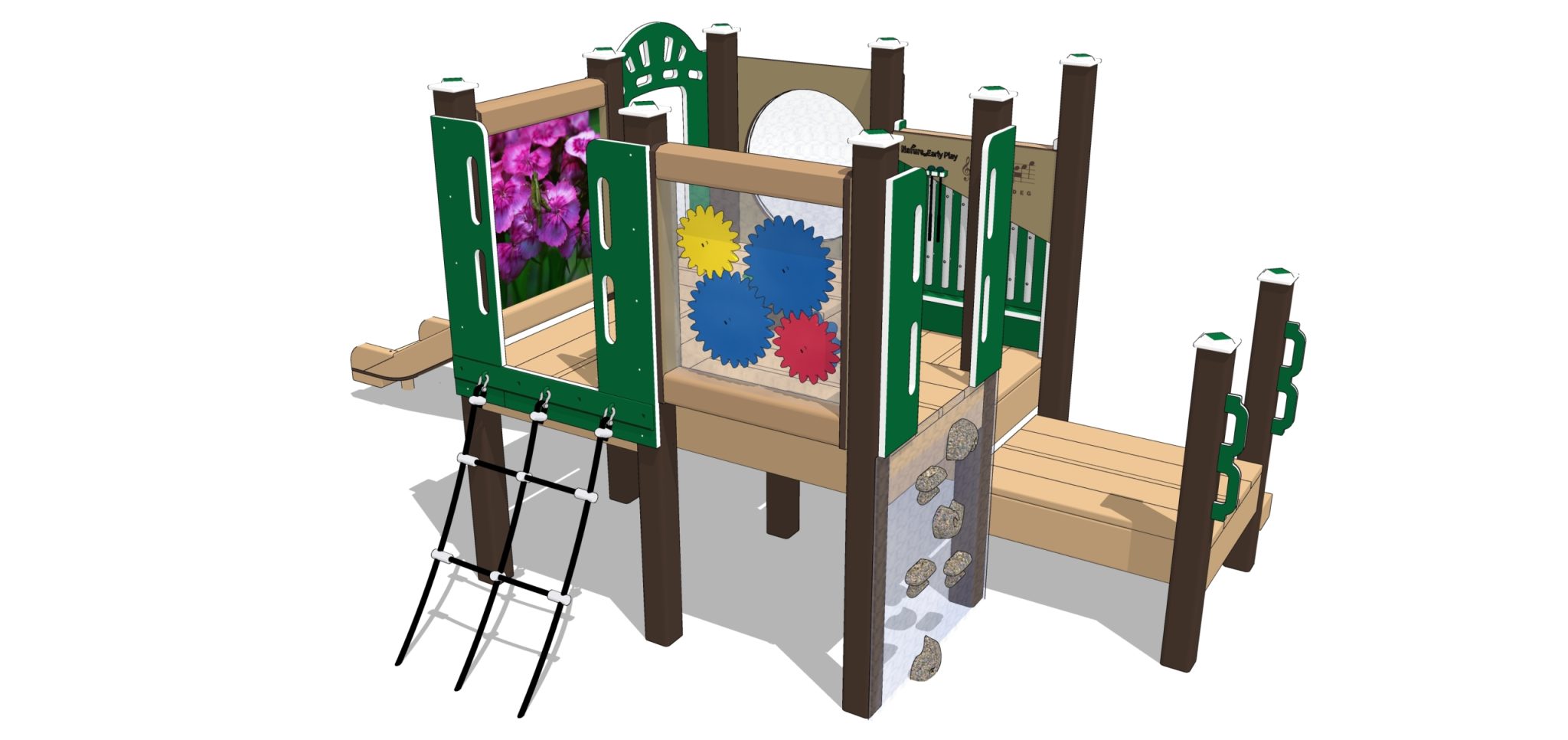Grasshopper (Preschool) Playground - BlueRidge Playgrounds
