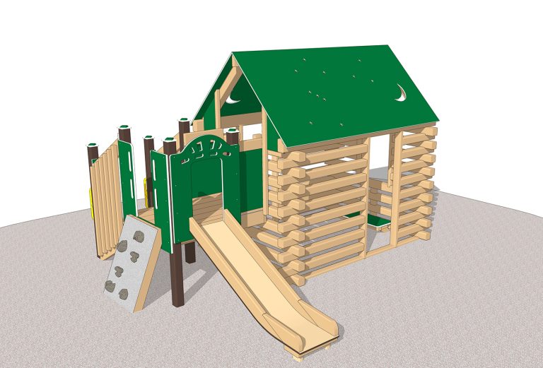 Kids Cabin (Preschool) - BlueRidge Playgrounds