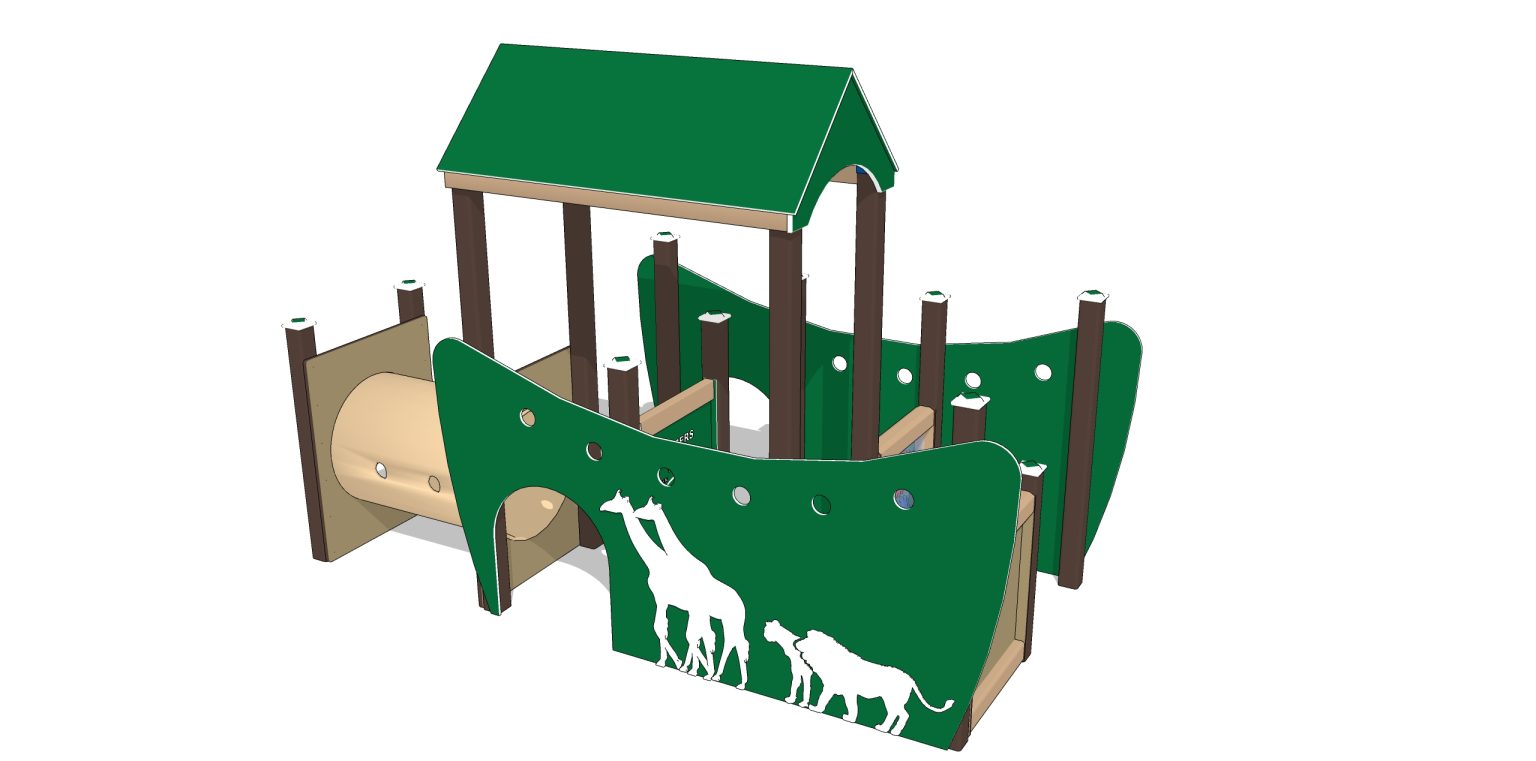 Noah's Ark with Tunnel (Infant) - BlueRidge Playgrounds