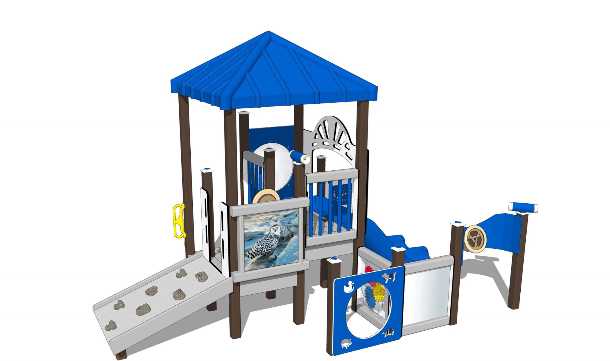 Snowy Owl (Preschool) Playground - BlueRidge Playgrounds